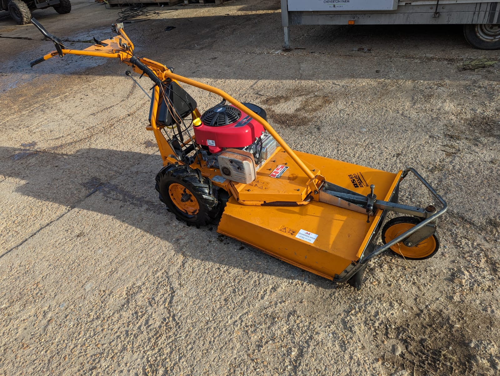 USED AS MOTOR AS65 PEDESTRIAN ROUGH CUTTER - STUBBINGS BROS LTD