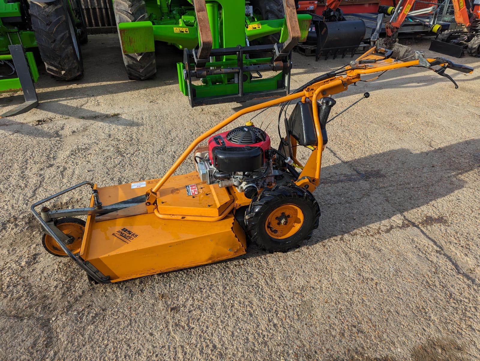 USED AS MOTOR AS65 PEDESTRIAN ROUGH CUTTER - STUBBINGS BROS LTD